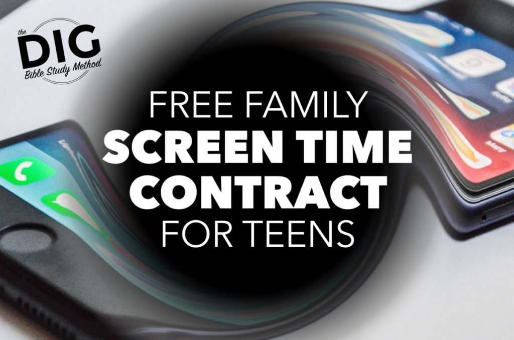 How Much Screen Time for Youth? – The DIG Bible Study Method